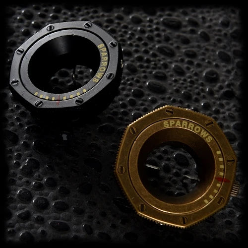 Sparrows Tension Wheel Brass Finish-Remote Pro