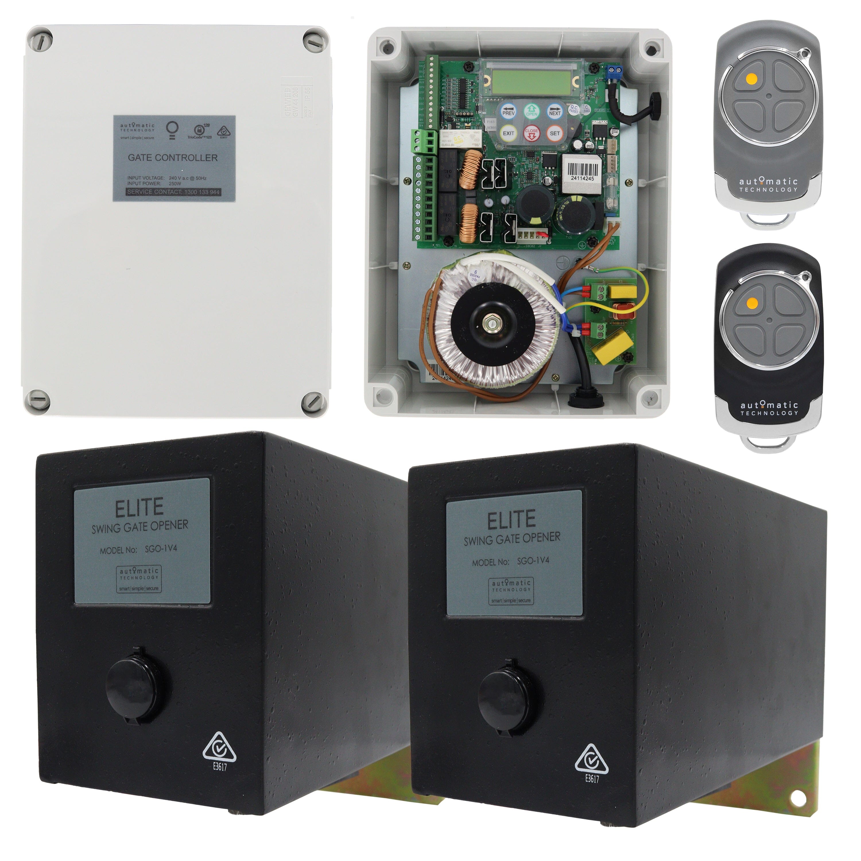 Swing Gate Motors and Openers | Free Shipping - Remote Pro