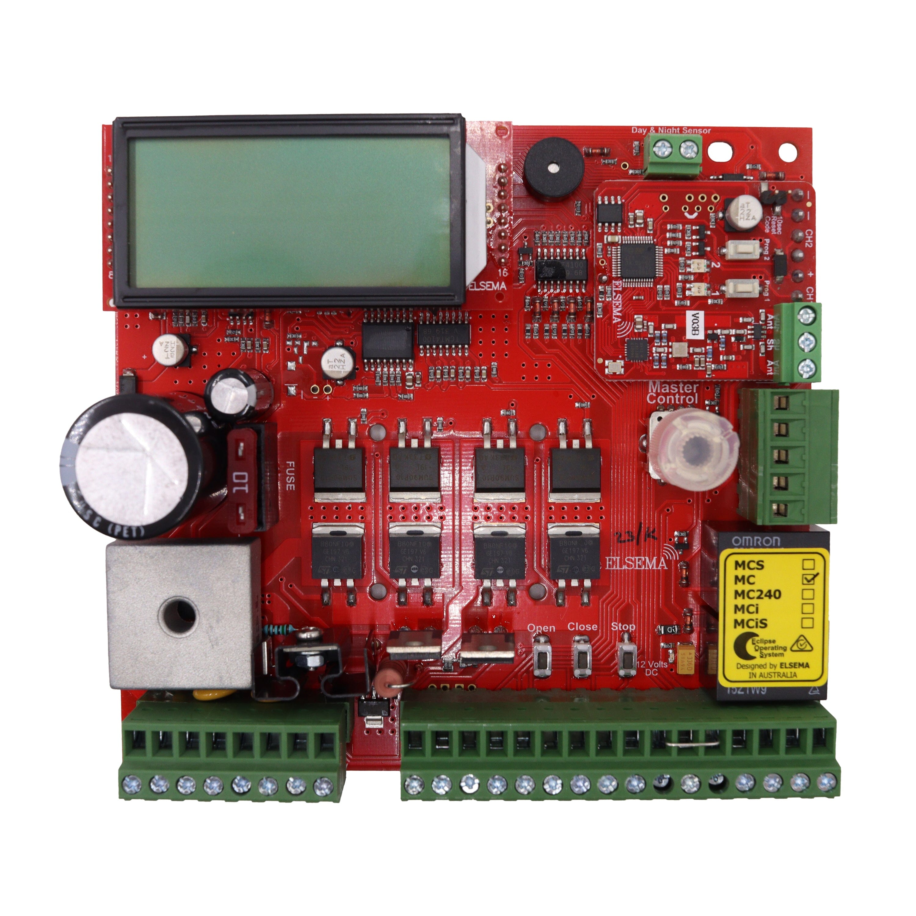 Elsema Eclipse Double Gate MC Board 12/24V-Remote Pro