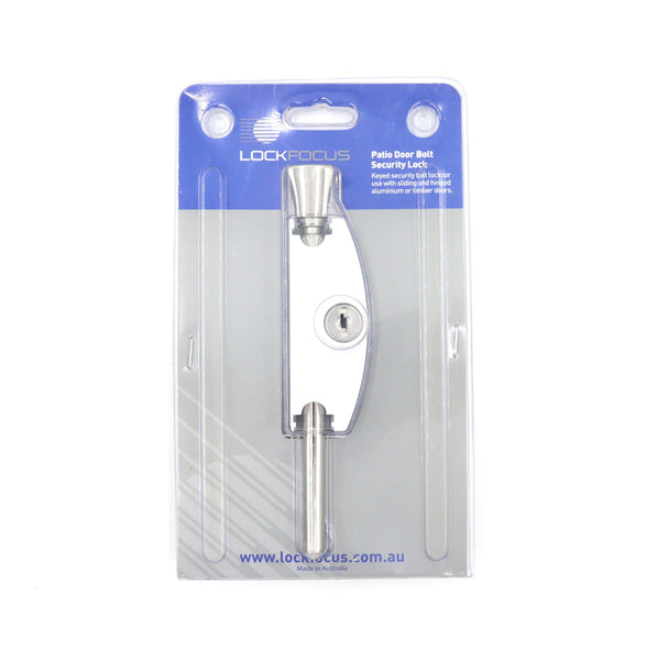 White Patio Door Bolt Lock Focus – Remote Pro