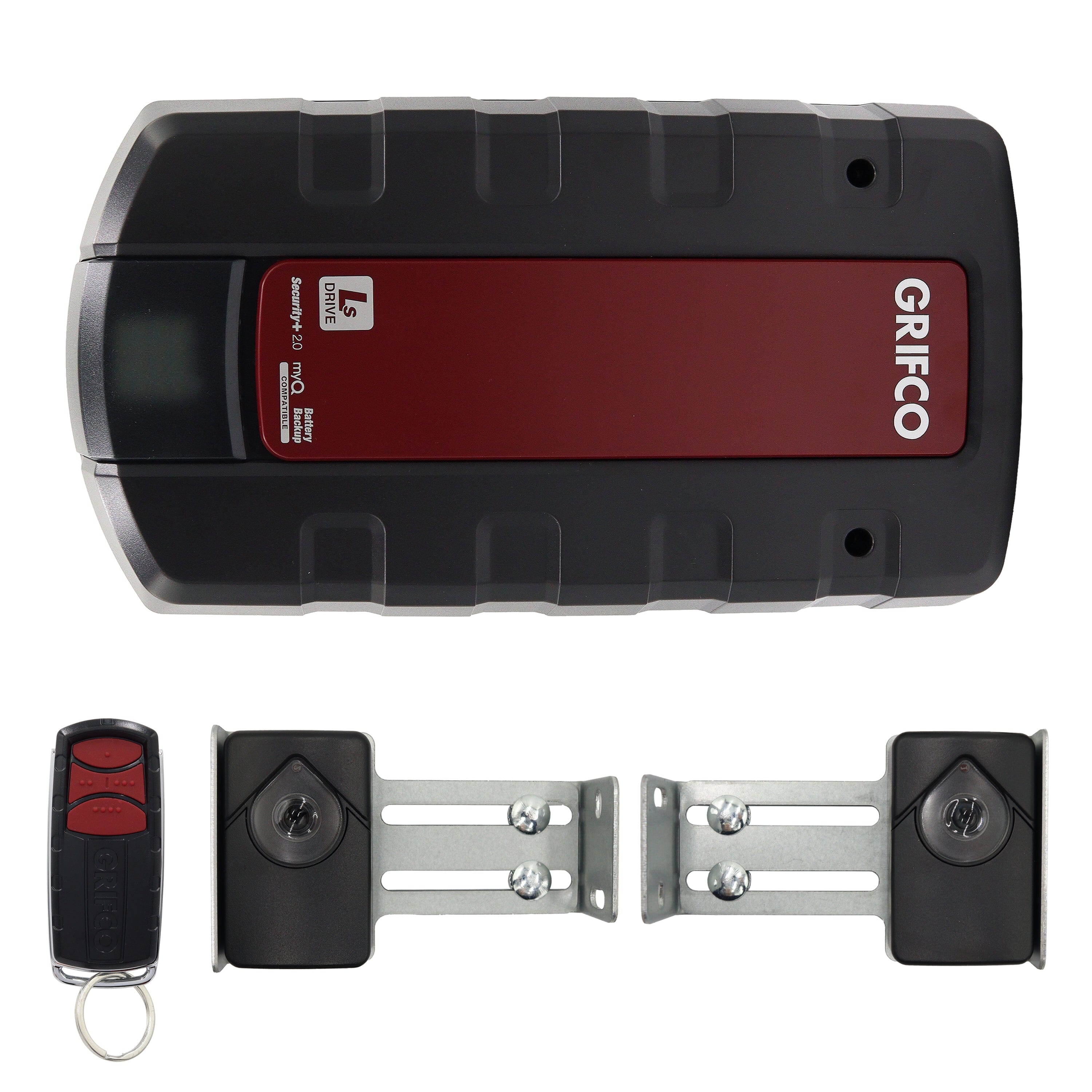 Grifco LS-Drive Sectional Garage Motor with Rail-Remote Pro