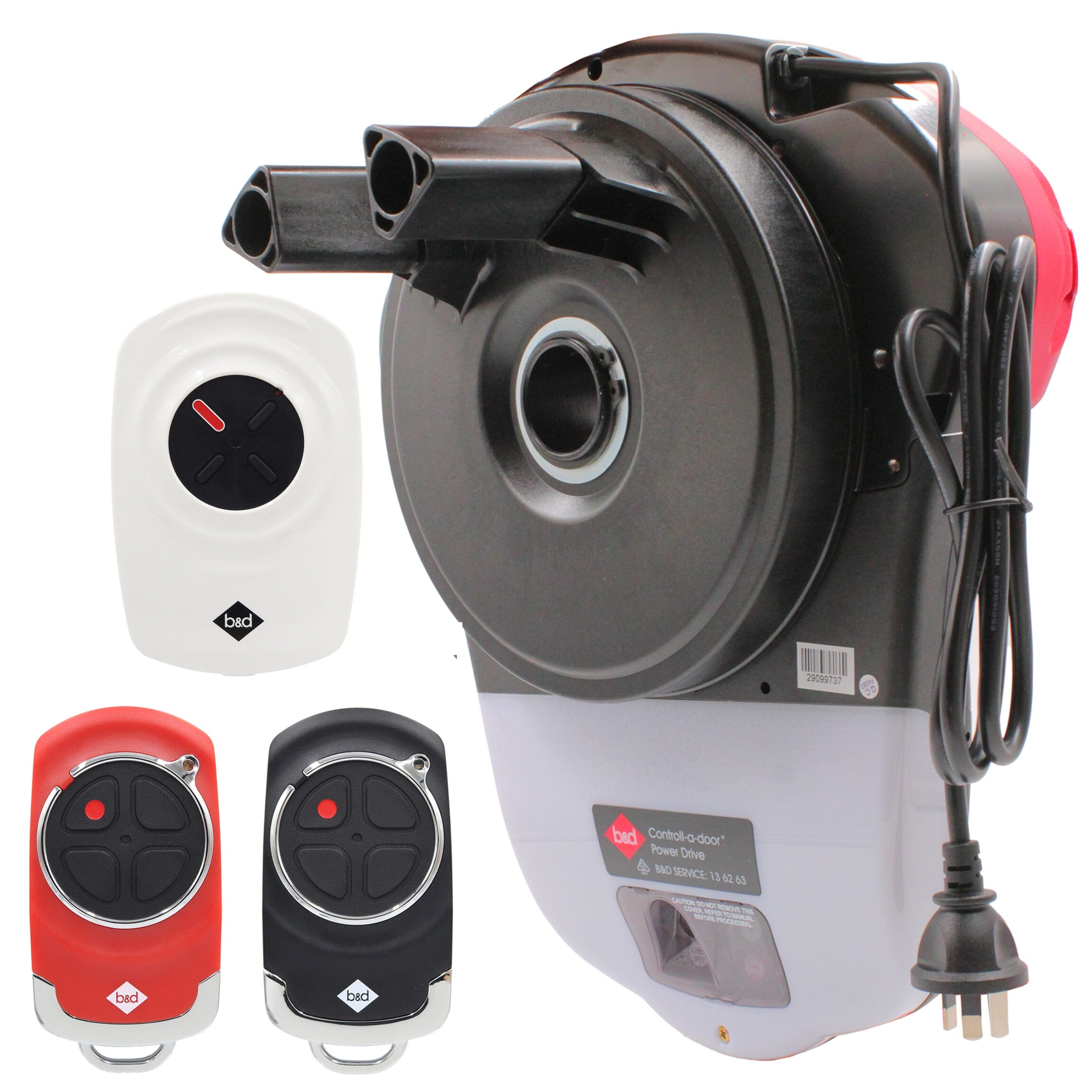 B&D Controll-A-Door Power Drive Roller Door Garage Motor/Opener-Remote Pro