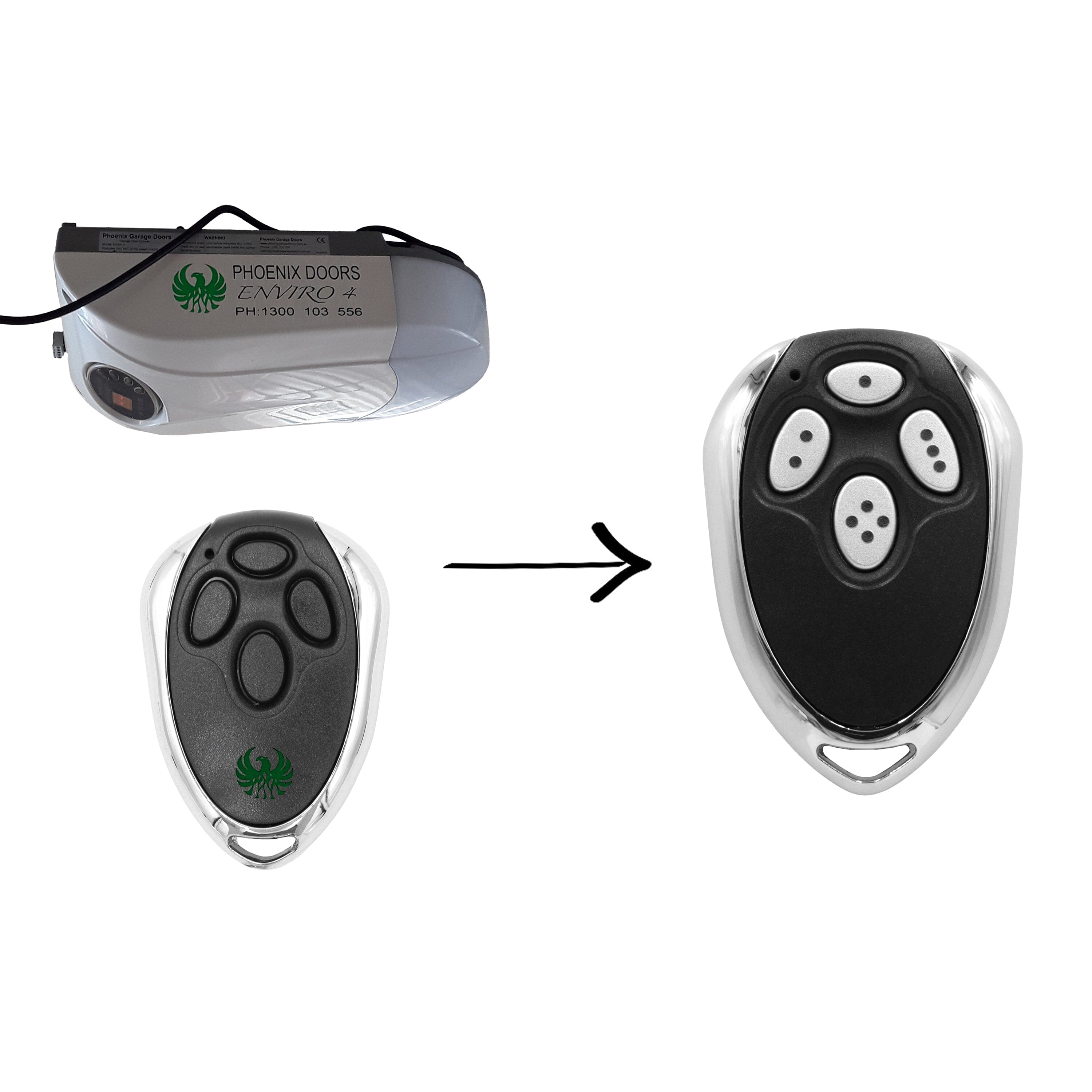 Pheonix Garage Door & Gate Remotes | Free AU Shipping - Remote Pro