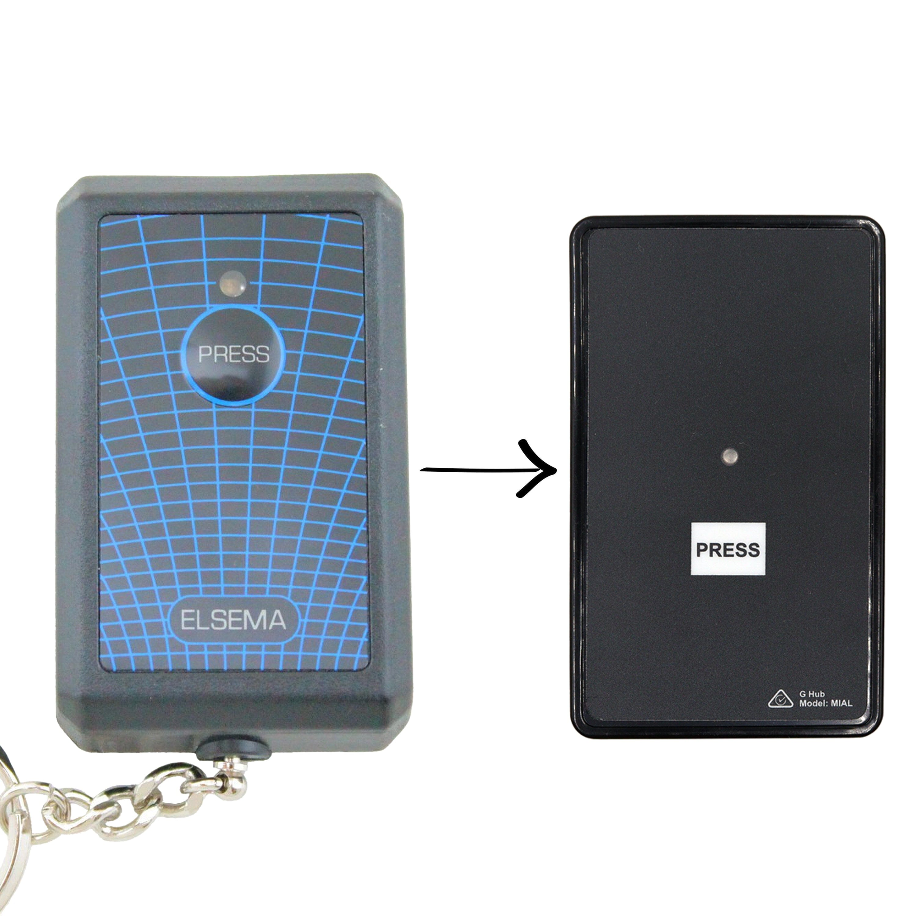 Elsema Key-301 Compatible Remote-Remote Pro