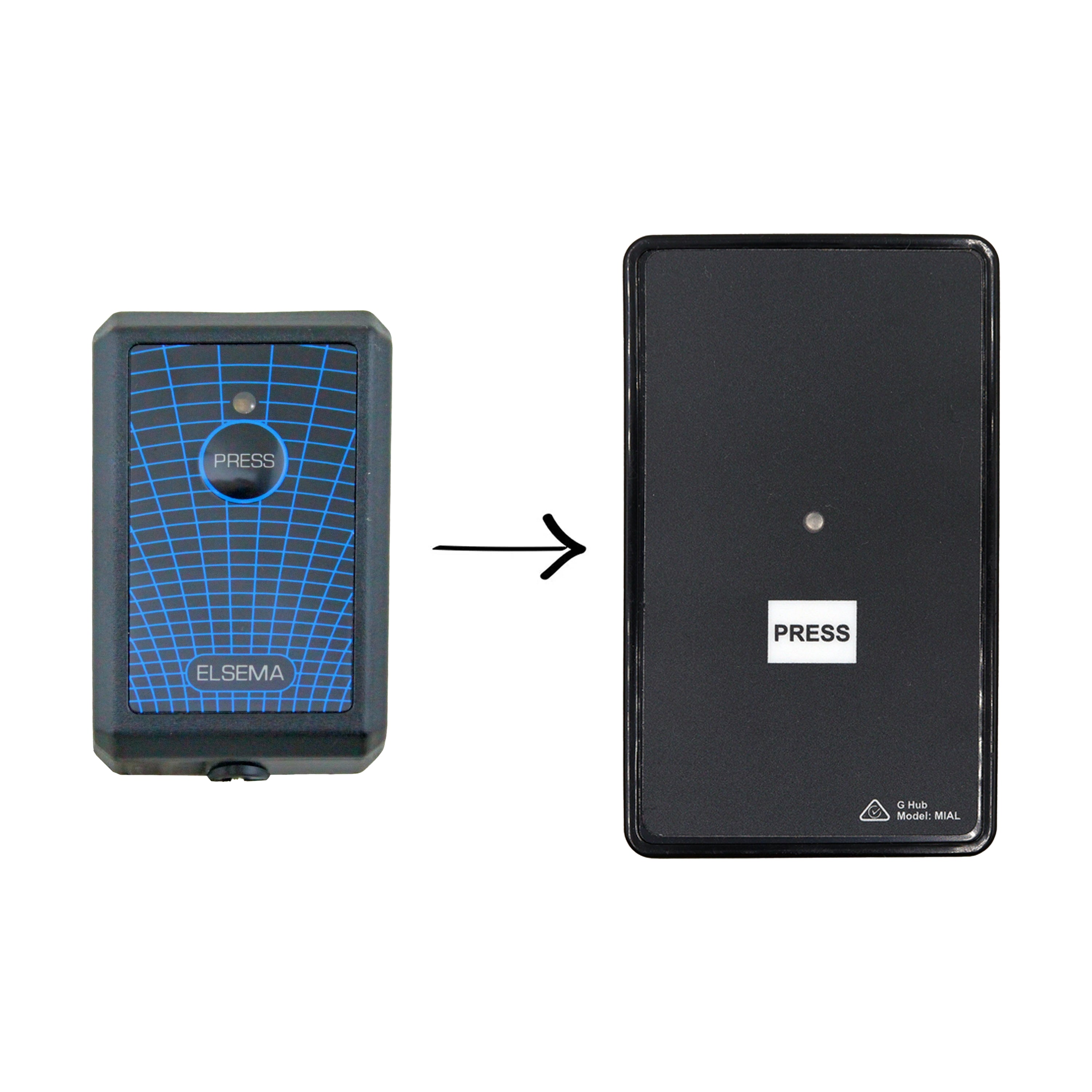 Elsema Key-301 Compatible Remote-Remote Pro
