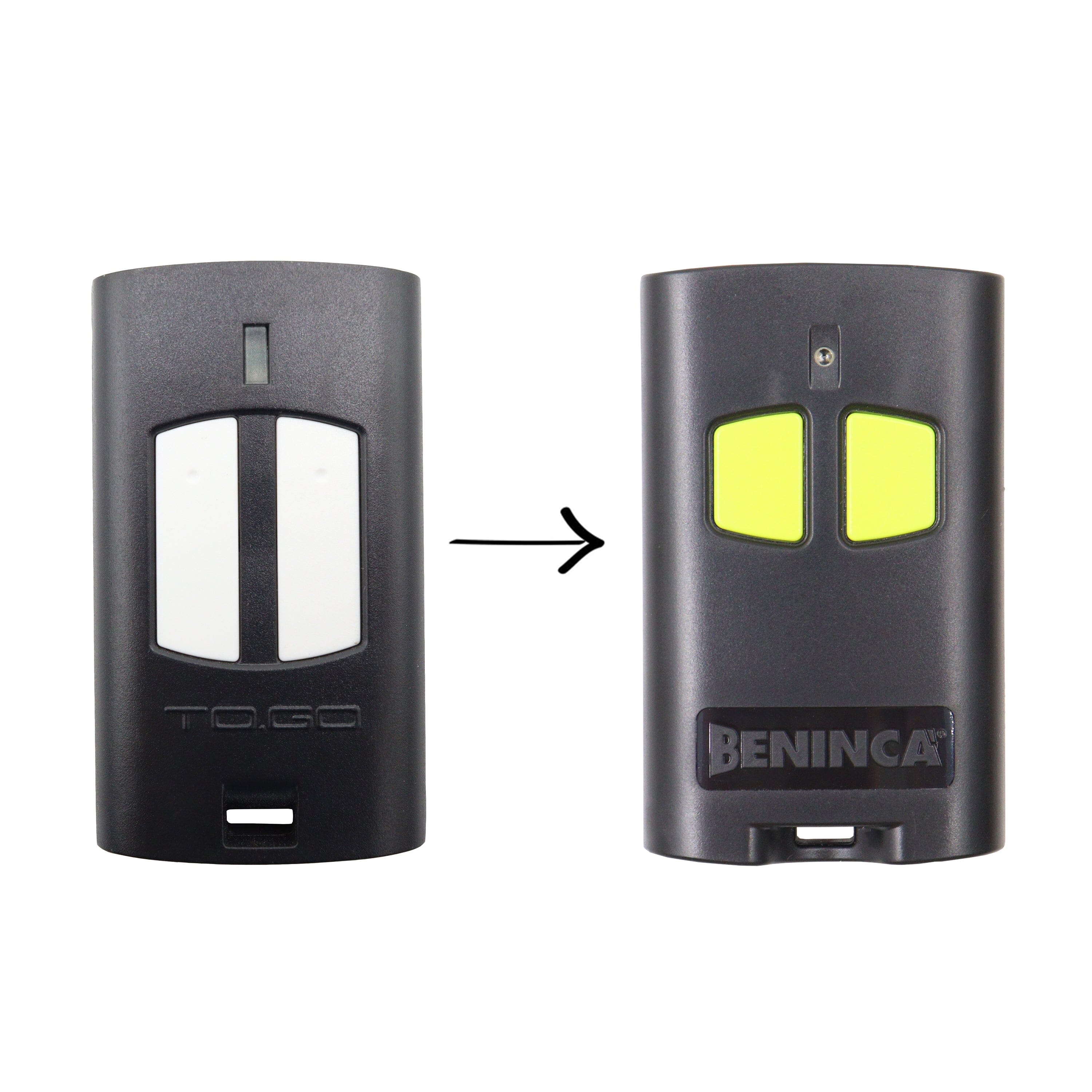 Beninca TO.GO-WV 2 Button Genuine Remote-Remote Pro
