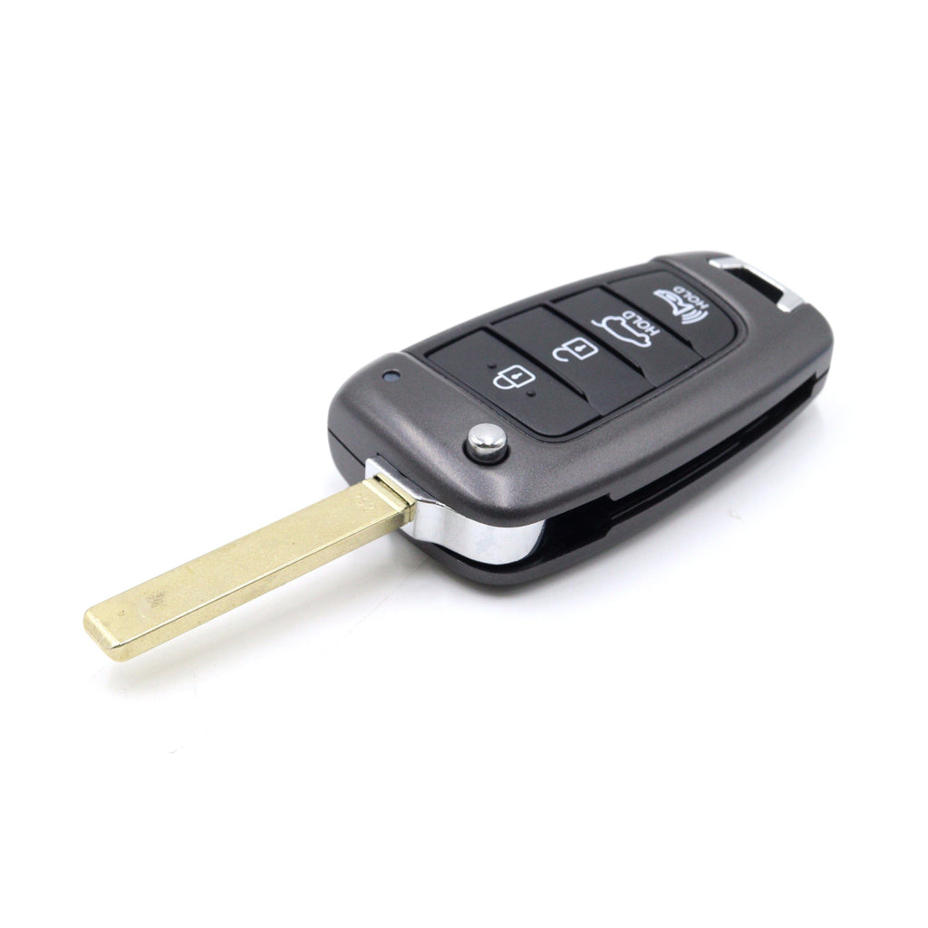 4 Button Car Key Replacement Shell To Suit Hyundai i30N, Kona N, Tucso ...