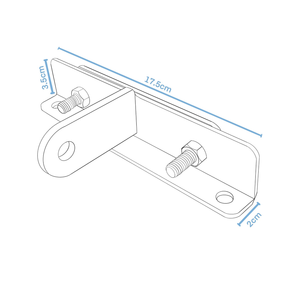 XTRA-LOK XL1A Roller Door Floor Lock - Internal Fit – Remote Pro