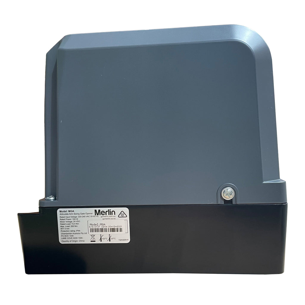 Merlin A200 Low Voltage Double Swing Gate Motor/Opener – Remote Pro