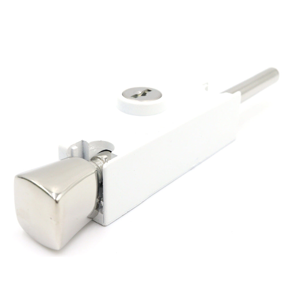 White Patio Door Bolt Lock Focus – Remote Pro