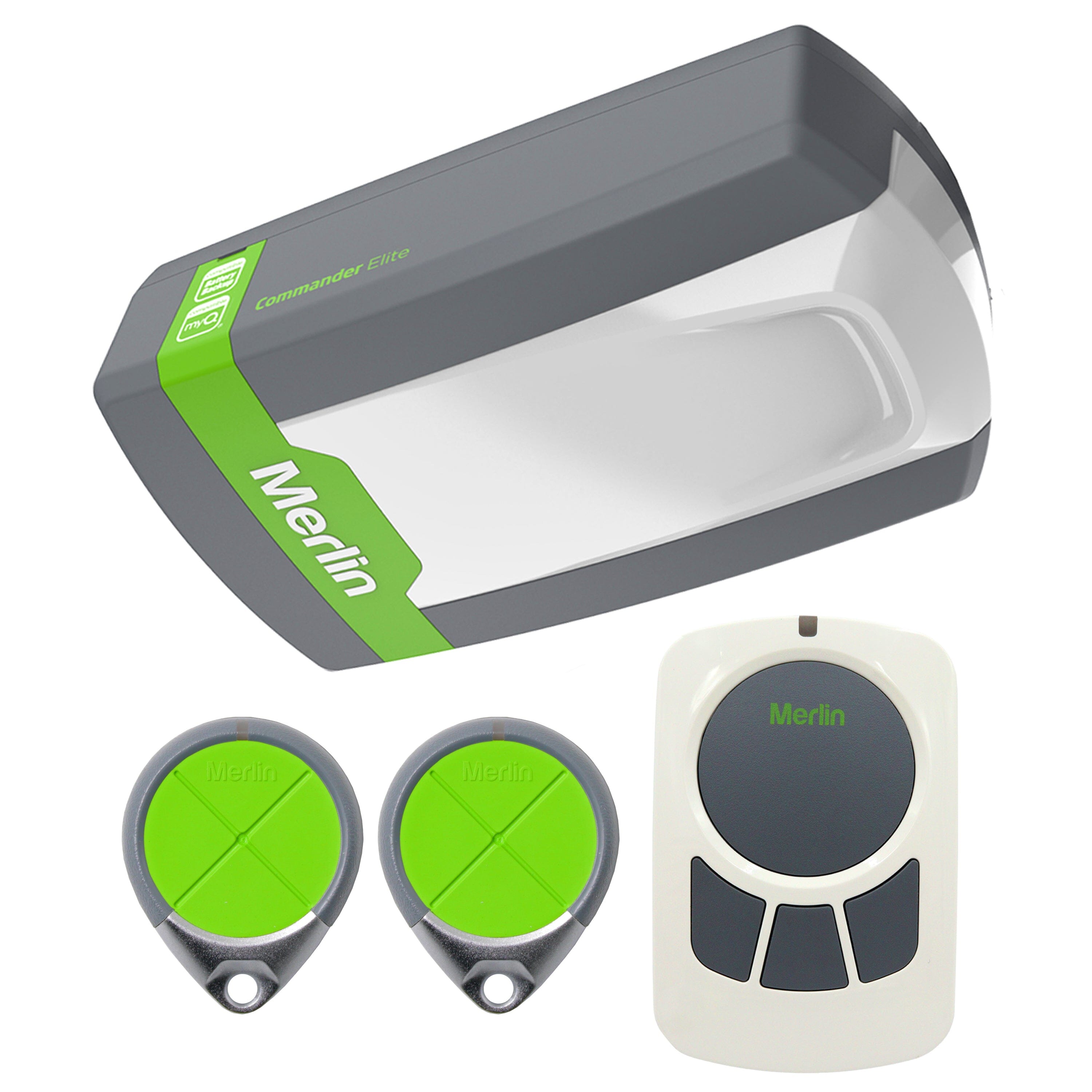 Merlin MS105MYQ Commander Elite Overhead/Sectional Garage Motor/Opener ...