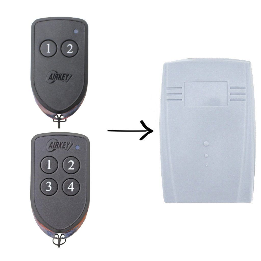 AirKey 2CH Stand Alone Compatible Receiver-Remote Pro