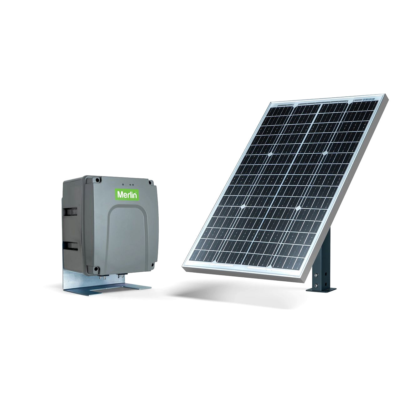 Merlin Solar Power Kit for Slide/Swing Gate Motors-Remote Pro