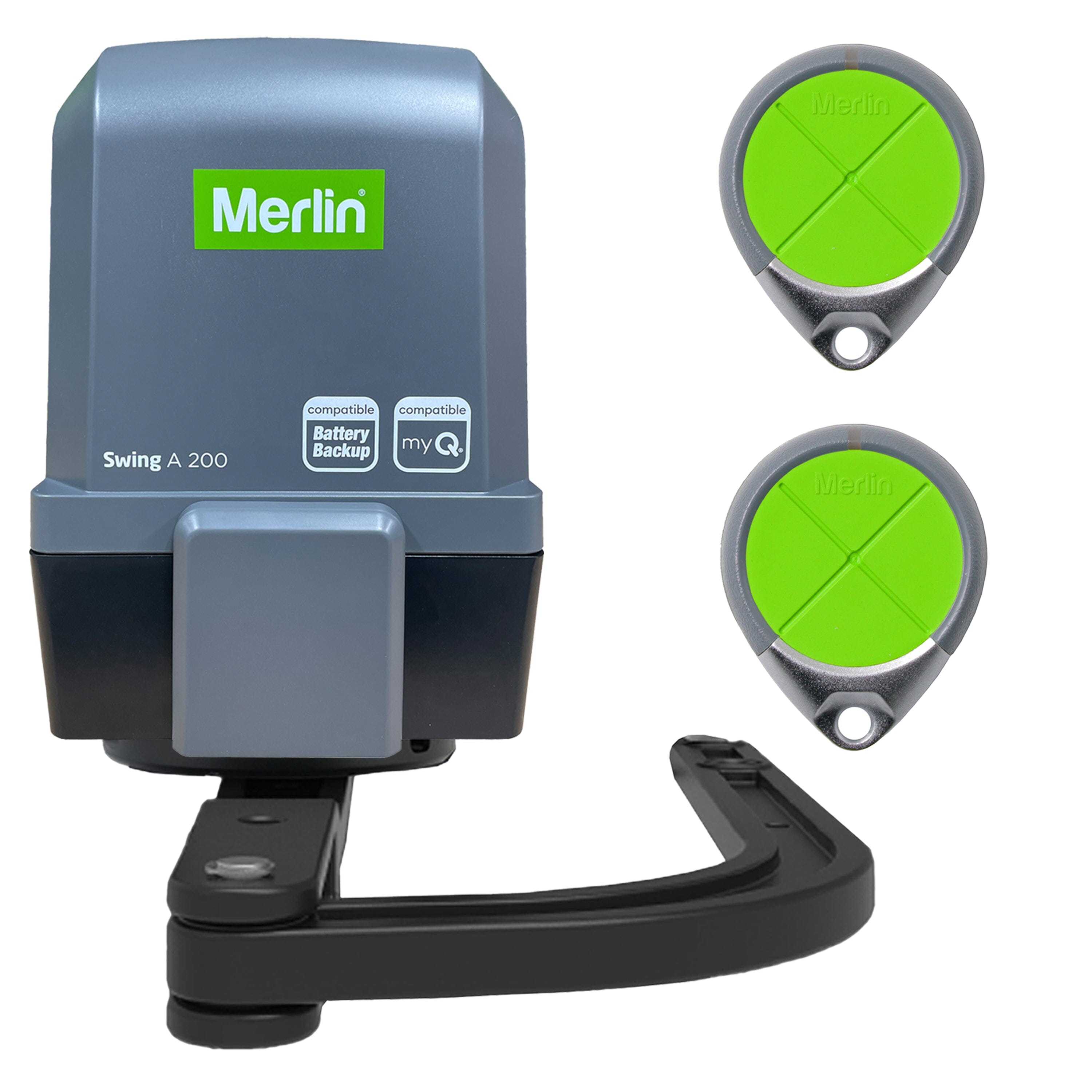 Merlin A200 Single Swing Gate Motor/Opener-Remote Pro