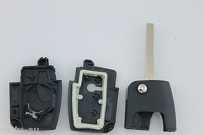 To Suit Ford Falcon BF FG Focus Remote Flip Key Blank Replacement Shel ...