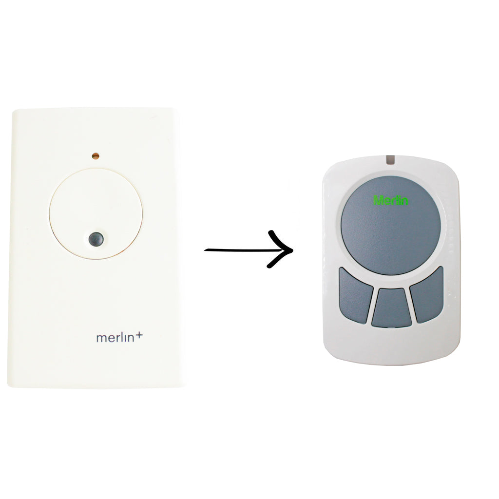Merlin+ CM128 Genuine Wall Button-Remote Pro