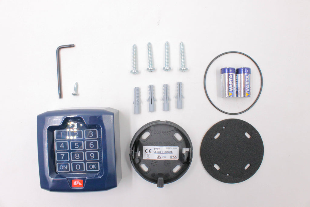 BFT Genuine Q.BO Touch Wireless Keypad – Remote Pro