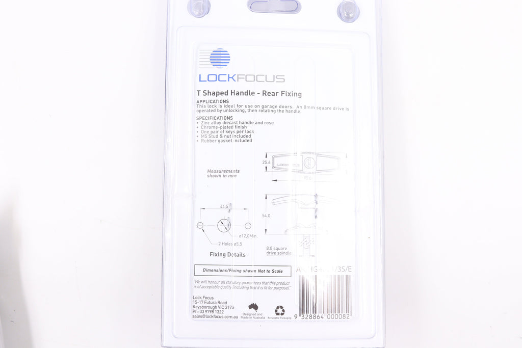 Lock Focus Garage Tilt Door T Handle AR/HG-F/01/3S/E KD – Remote Pro