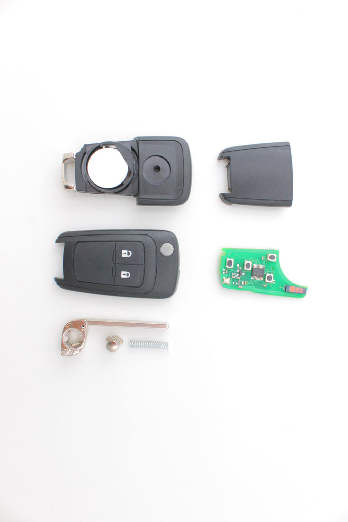 Complete To Suit Holden Transponder Remote Flip Car Key Colorado RG Cr ...