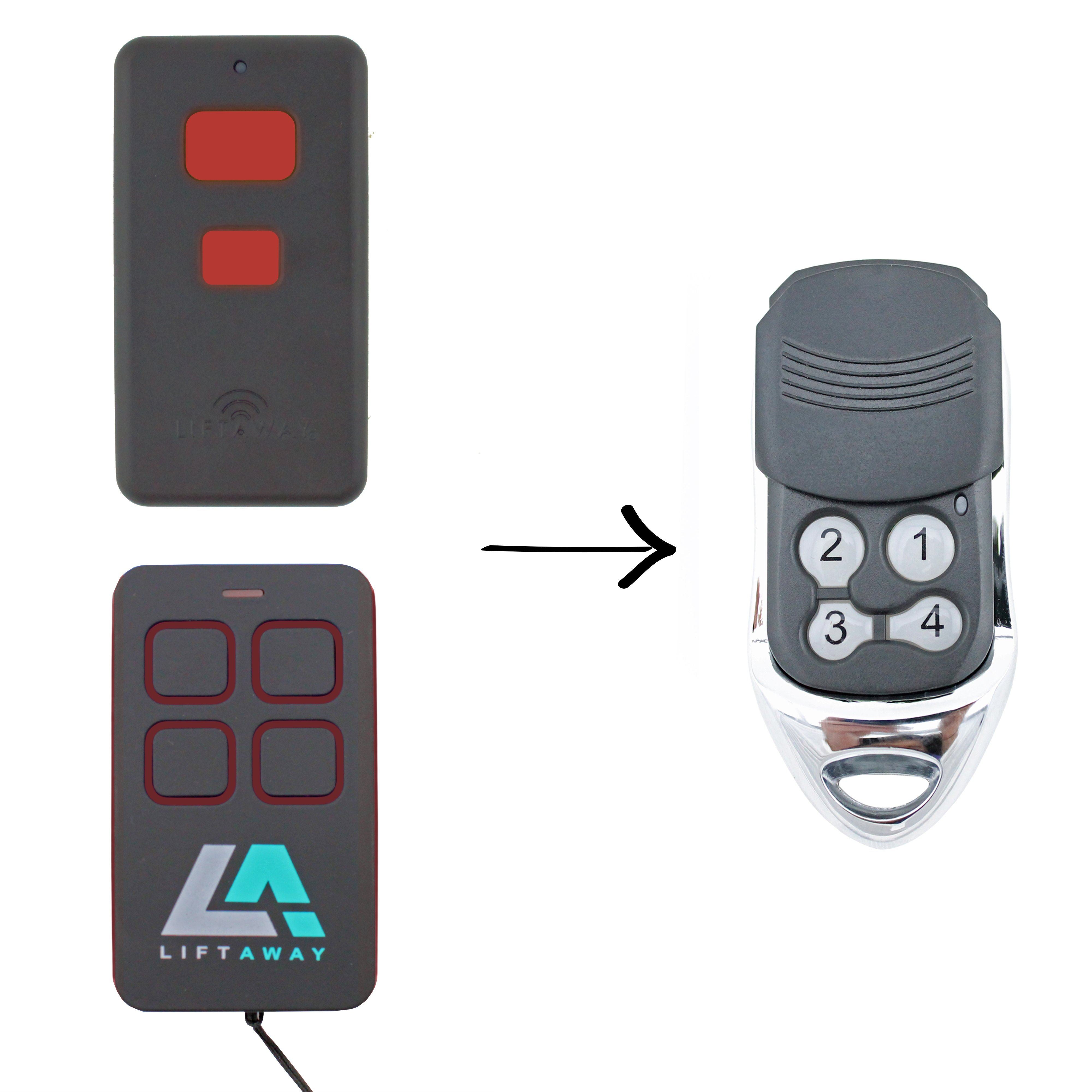 Liftaway Garage Door & Gate Remotes | Free AU Shipping - Remote Pro