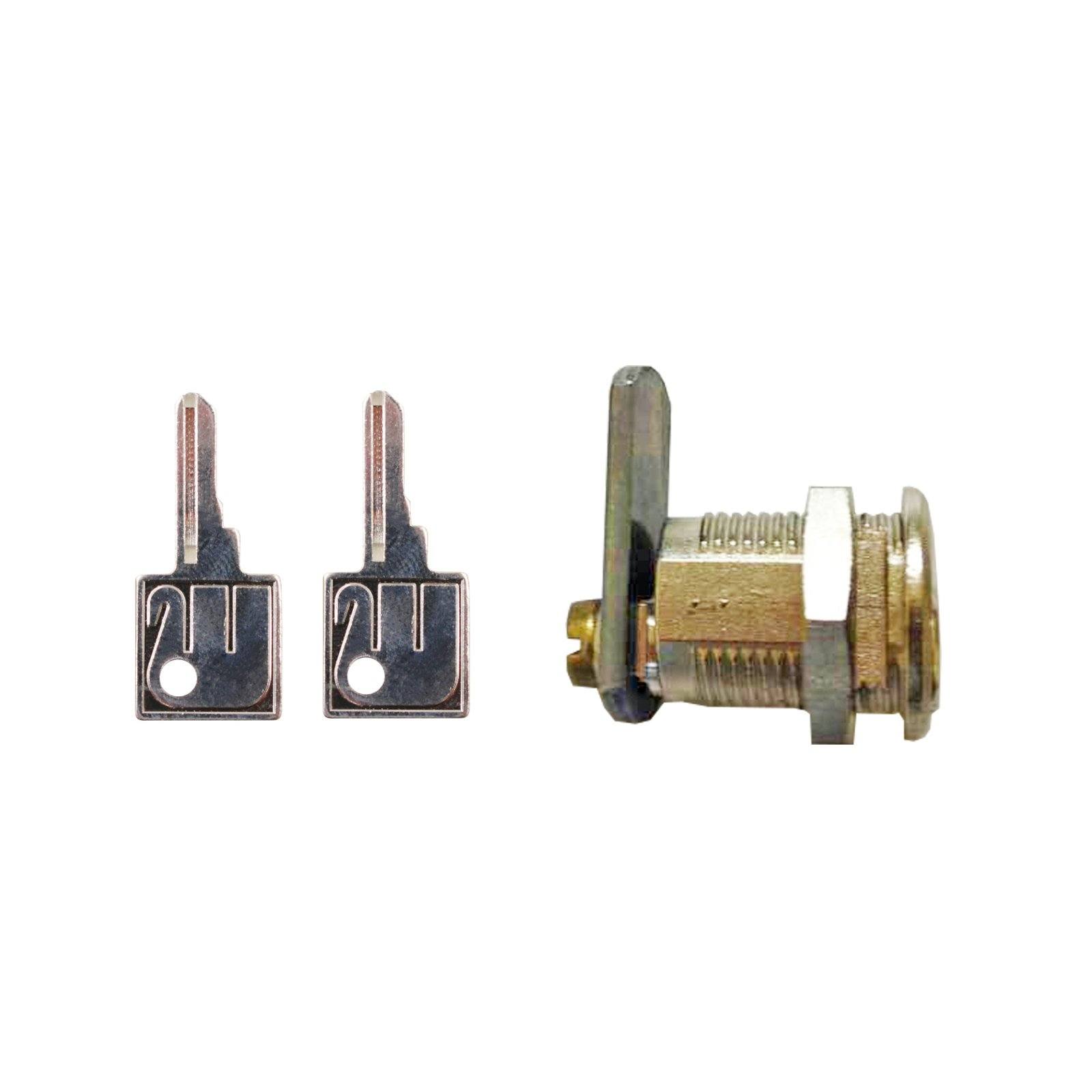 KingGates Genuine Sliding Gate Motor Lock Cylinder & 2 Keys-Remote Pro