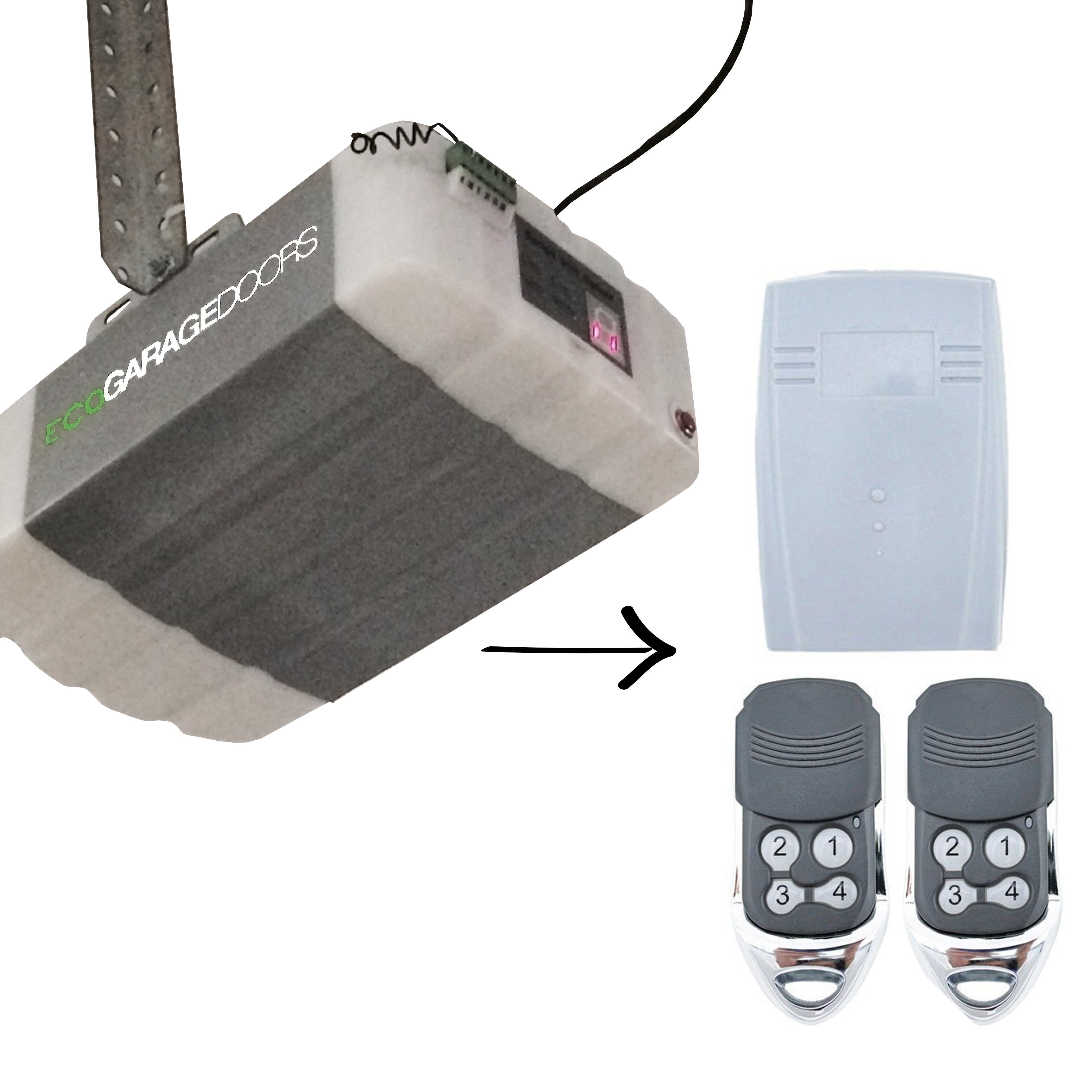 ECO Garage Doors Upgrade Receiver Kit-Remote Pro