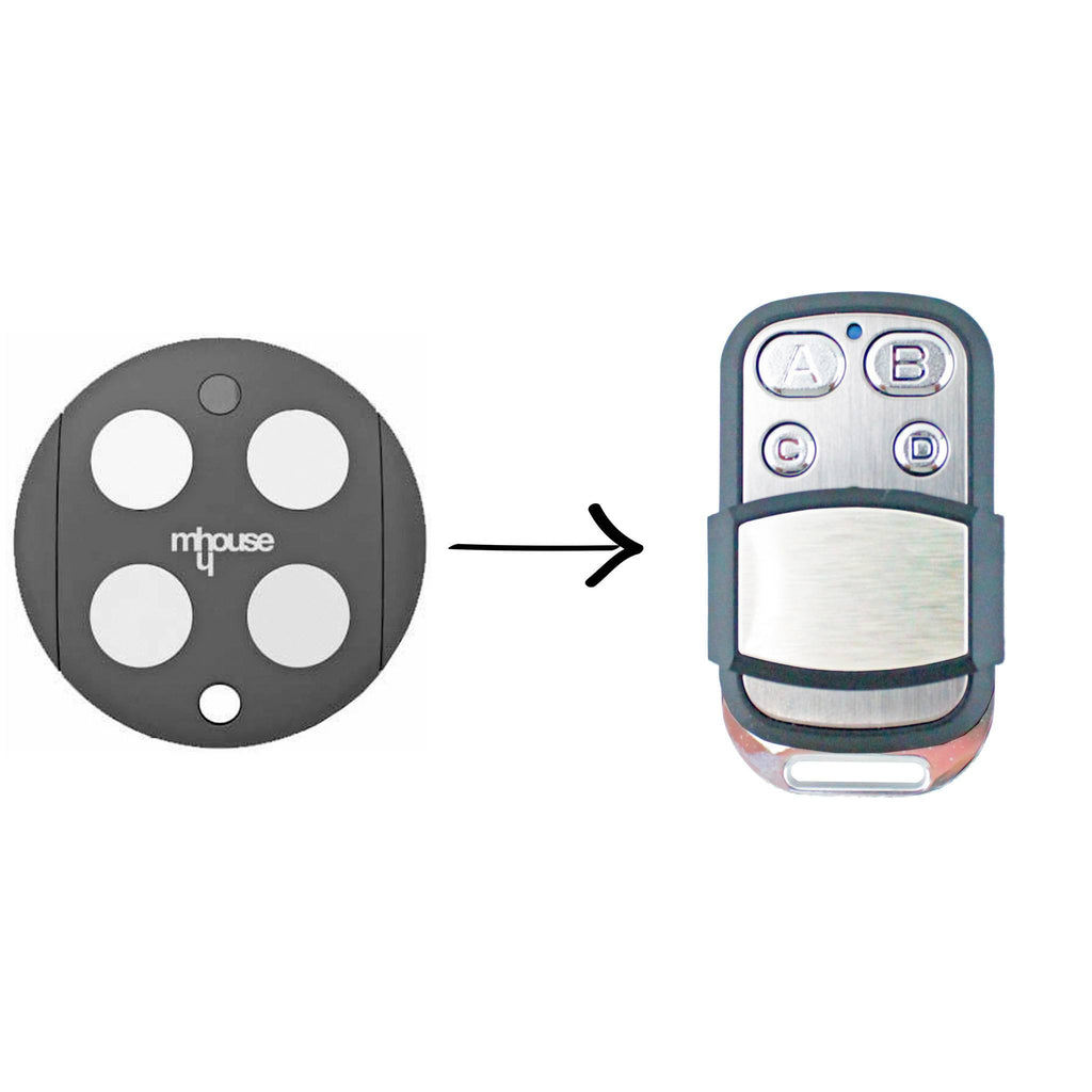 mHouse/myHouse Gate GTX4 Remote – Remote Pro