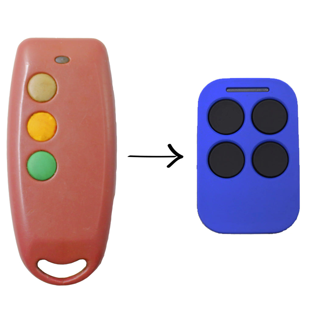 Q-Tron 3 Button Compatible Remote-Remote Pro